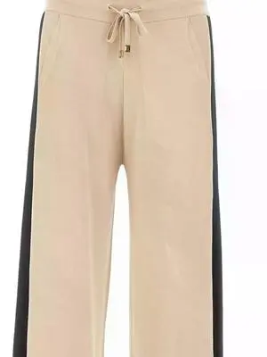 ELENA MIRÒ Side-stripe Wide-leg Trousers