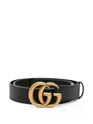 Gucci Gg Marmont Belt - Black