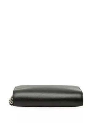 LOUIS VUITTON 2007 Taiga Leather Pochette Baikal Clutch Bag