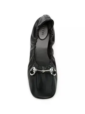 Gucci Prima Horsebit Ballet Flats