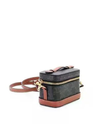Celine Triomphe Coated Canvas Mini Satchel