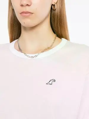 AGNES B. Logo Embroidered T-shirt