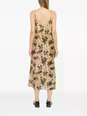 UMA WANG Floral-print Slip Dress