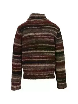 KANGRA Striped Roll Neck Sweater