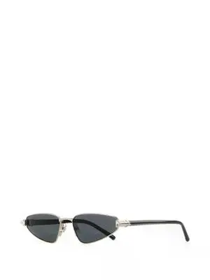Valentino Garavani Crystal-embellished Geometric-frame Sunglasses