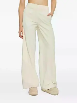 Paul & Shark Corduroy Wide-leg Trousers - White