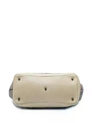 Burberry 2000-2017 Smoke Check Coated Canvas Handbag