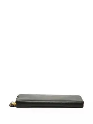 Saint Laurent 2020 Leather Zip Around Wallet Long Wallets