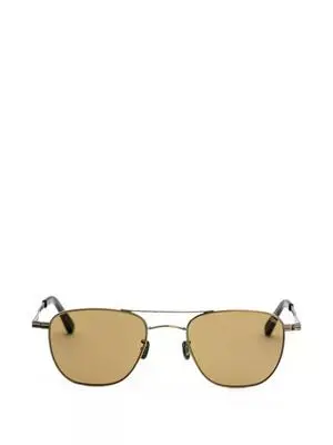 EYEVAN INC. Double-bridge Rectangle-frame Sunglasses