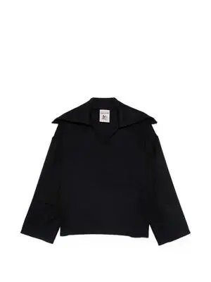 SEMICOUTURE Long Sleeved Sweater - Blue