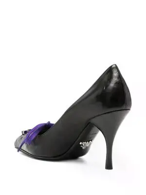 Prada Leather Pumps - Black
