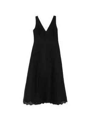 Valentino Garavani V Neck Day Dresses