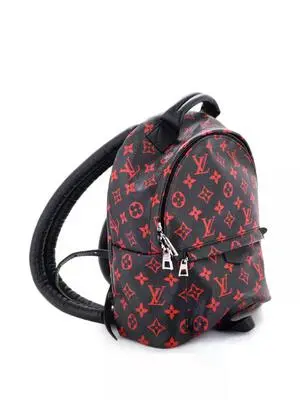 LOUIS VUITTON Palm Springs Limited Edition Monogram Infrarouge Pm Backpack - Black