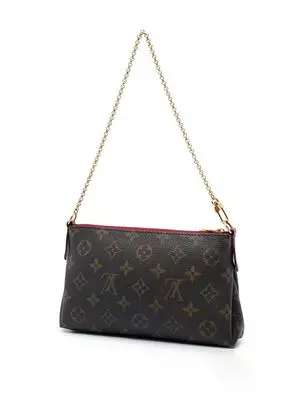LOUIS VUITTON Monogram Pallas Clutch Satchel
