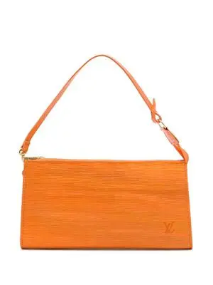 LOUIS VUITTON 2003 Epi Pochette Accessoires Shoulder Bag - Orange
