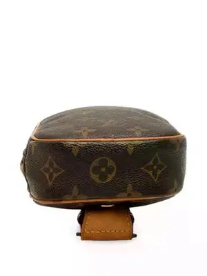 LOUIS VUITTON 2004 Monogram Pochette Gange Crossbody Bag