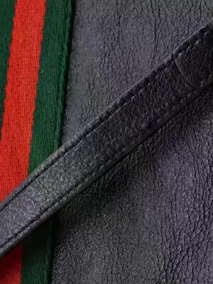 Gucci Rajah Chain Leather Large Tote Bag