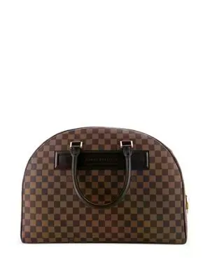 LOUIS VUITTON Nolita Handbag Damier 24 Heures Satchel