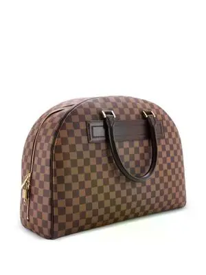 LOUIS VUITTON Nolita Handbag Damier 24 Heures Satchel