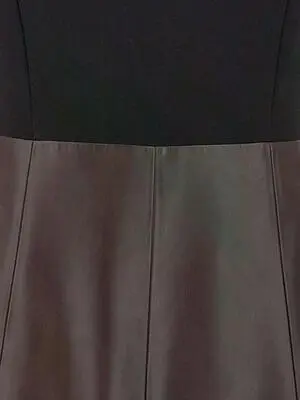 ELENA MIRÒ V-neck Sleeveless Midi Dress