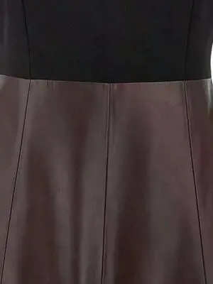ELENA MIRÒ V-neck Sleeveless Midi Dress
