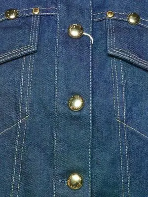 Versace Studded Cropped Vest