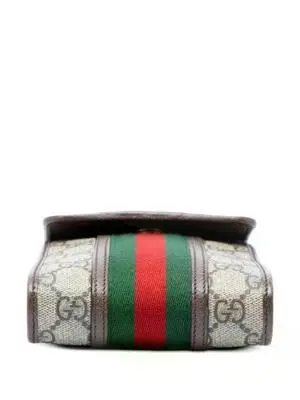 Gucci Ophidia Mini Gg Supreme Web Crossbody Bag