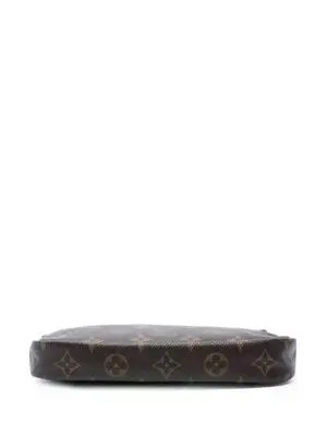 LOUIS VUITTON 2001 Monogram Pochette Accessoires Shoulder Bag