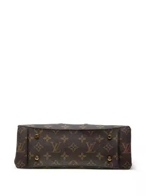 LOUIS VUITTON Monogram Canvas One Handle Flap Mm Satchel - Brown