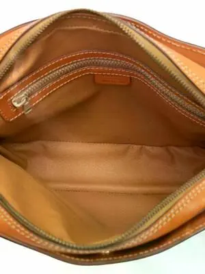Celine 1995 Macadam Coated Canvas Crossbody Bag