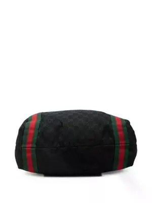 Gucci 2000-2015 Gg Canvas Web Tote Bag