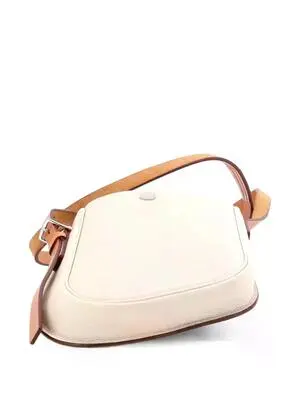 Hermès Perspective Cavalière Bag In Togo And Vache Hunter 21 - Neutrals