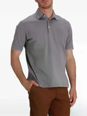 Herno Short-sleeve Polo Shirt - Grey