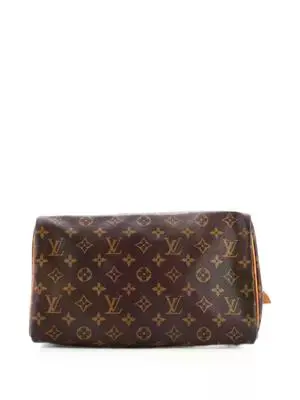 LOUIS VUITTON Monogram Speedy 30 Satchel Handbag