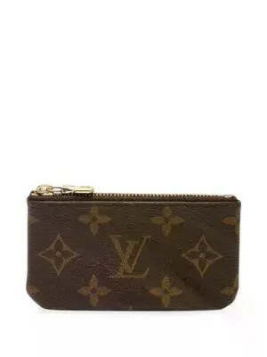 LOUIS VUITTON 2001 Monogram Key Pouch Coin Pouch