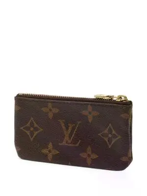 LOUIS VUITTON 2001 Monogram Key Pouch Coin Pouch