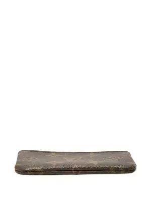 LOUIS VUITTON 2001 Monogram Key Pouch Coin Pouch
