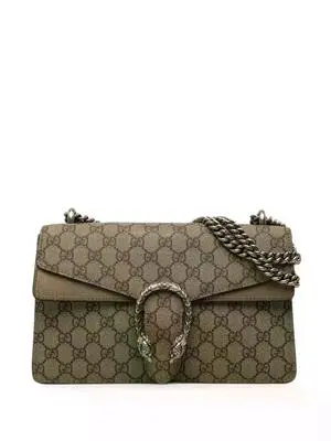 Gucci 2016-2026 Medium Gg Supreme Dionysus Shoulder Bag - Neutrals