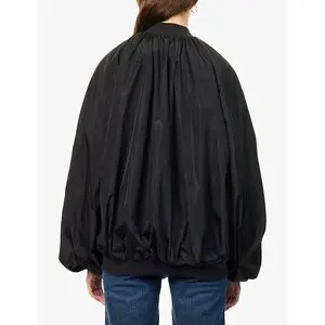 AGOLDE Raffi Balloon-sleeve Nylon Bomber Jacket