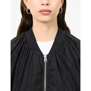 AGOLDE Raffi Balloon-sleeve Nylon Bomber Jacket