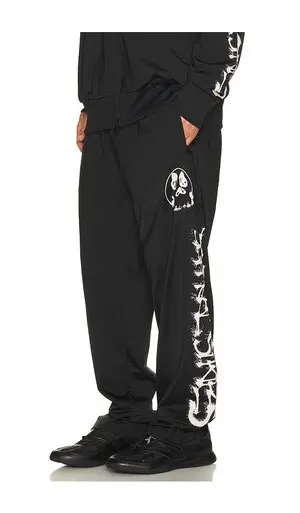 Y3 Gfx Tp Sweatpants In . Also - Black