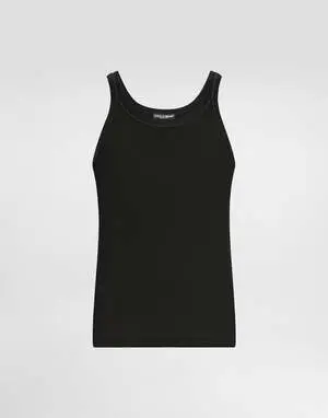 Dolce & Gabbana Canotta T-shirts And Polos - Black