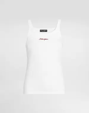 Dolce & Gabbana Canotta T-shirts And Polos - White