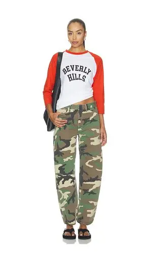 DEPARTURE Beverly Hills Baseball Tee - White
