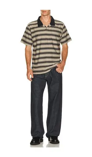 RHYTHM Vintage Stripe Havana Polo In . Also