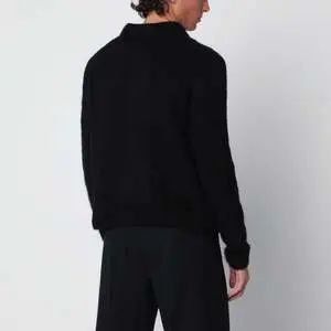 Dries Van Noten Long-sleeved Alpaca Blend Cardigan