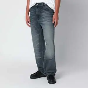Carhartt Work In Progress Double Knee Cotton Denim Pants