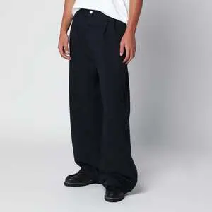 Carhartt Work In Progress Brockman Dark Navy Cotton Twill Pants