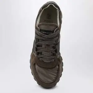 Brunello Cucinelli Torba Leather Sneakers