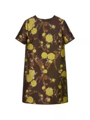 La DoubleJ Mini Swing Dress - Brown